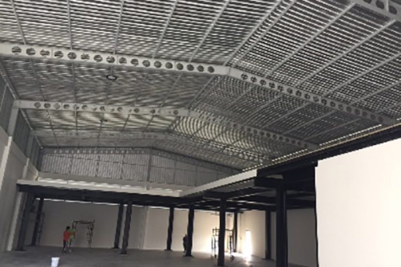 งานต่อเติมโครงสร้างเหล็กรับน้ำหนักจร 500kg M2 โครงการ Depot ลำลูกกาคลอง